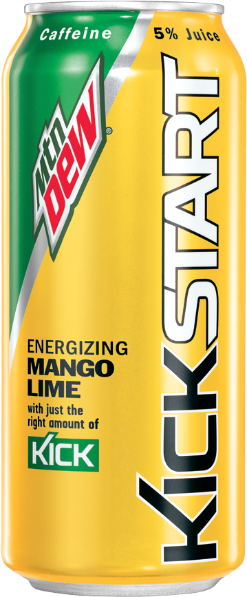 Mtn Dew Kickstart Mango Lime - Mountain Dew Kickstart Mango Lime ...