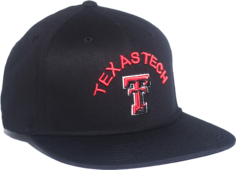 Texas Tech University Classic Retro Snapback Hat Black - Baseball Cap ...
