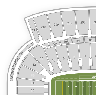 Kentucky Wildcats Football Seating Chart Find Tickets - Kroger Field ...