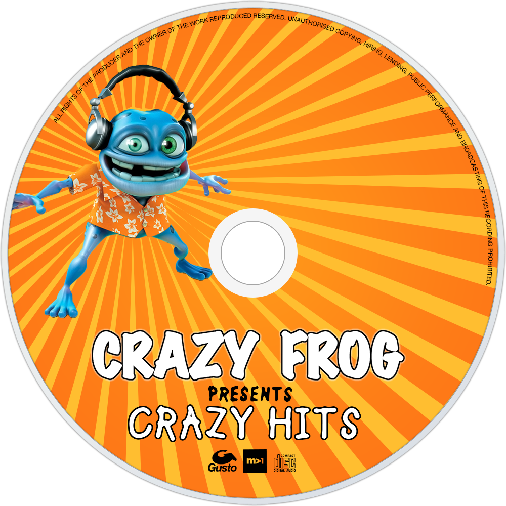 Crazy Frog Crazy Frog Presents Crazy Hits Cd Disc Image - Fnaf Baby Eye ...