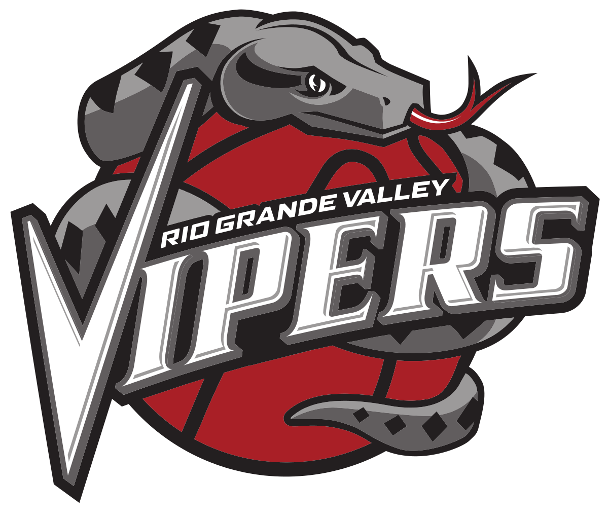 Vipers Logo - Rio Grande Valley Vipers Logo (1201x1024), Png Download