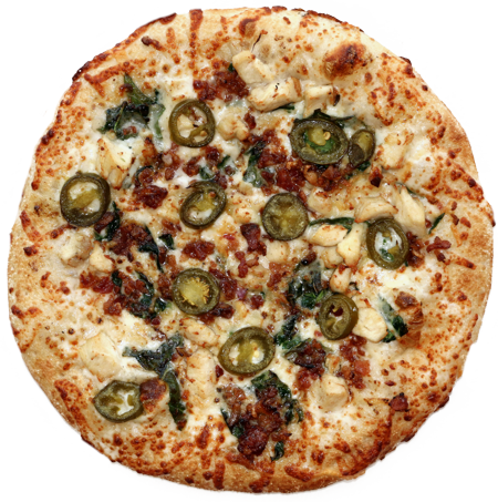 Transparent Pizza Jalapeno - California-style Pizza (450x453), Png Download