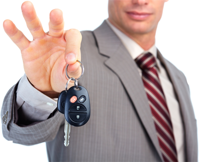 Bigstock Hand With A Car Key - Rent A Car Key (400x325), Png Download