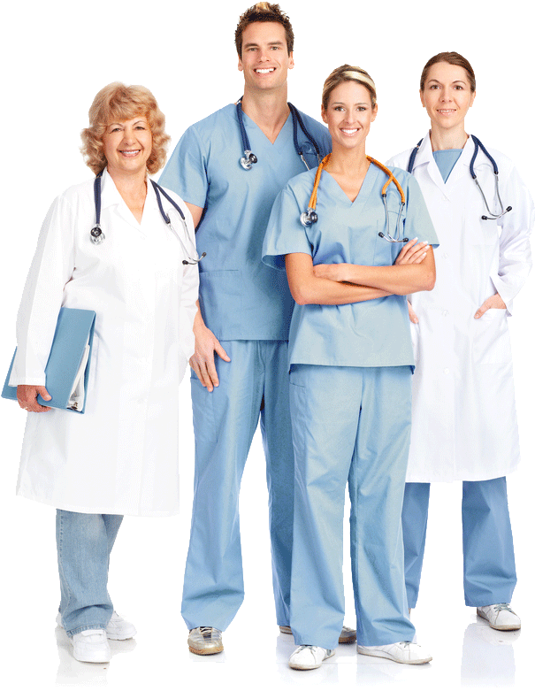 Nurse Group Png - Nurses Png (628x800), Png Download