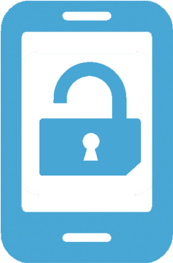 Iphone 4 Unlocking - Phone Unlocking Icon Png (500x539), Png Download