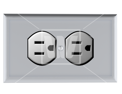 Png Power Outlet - Power Plugs And Sockets (550x366), Png Download