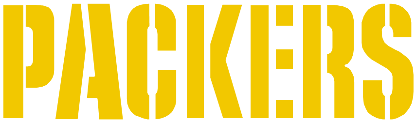 Packers Wordart - Graphic Design (855x254), Png Download
