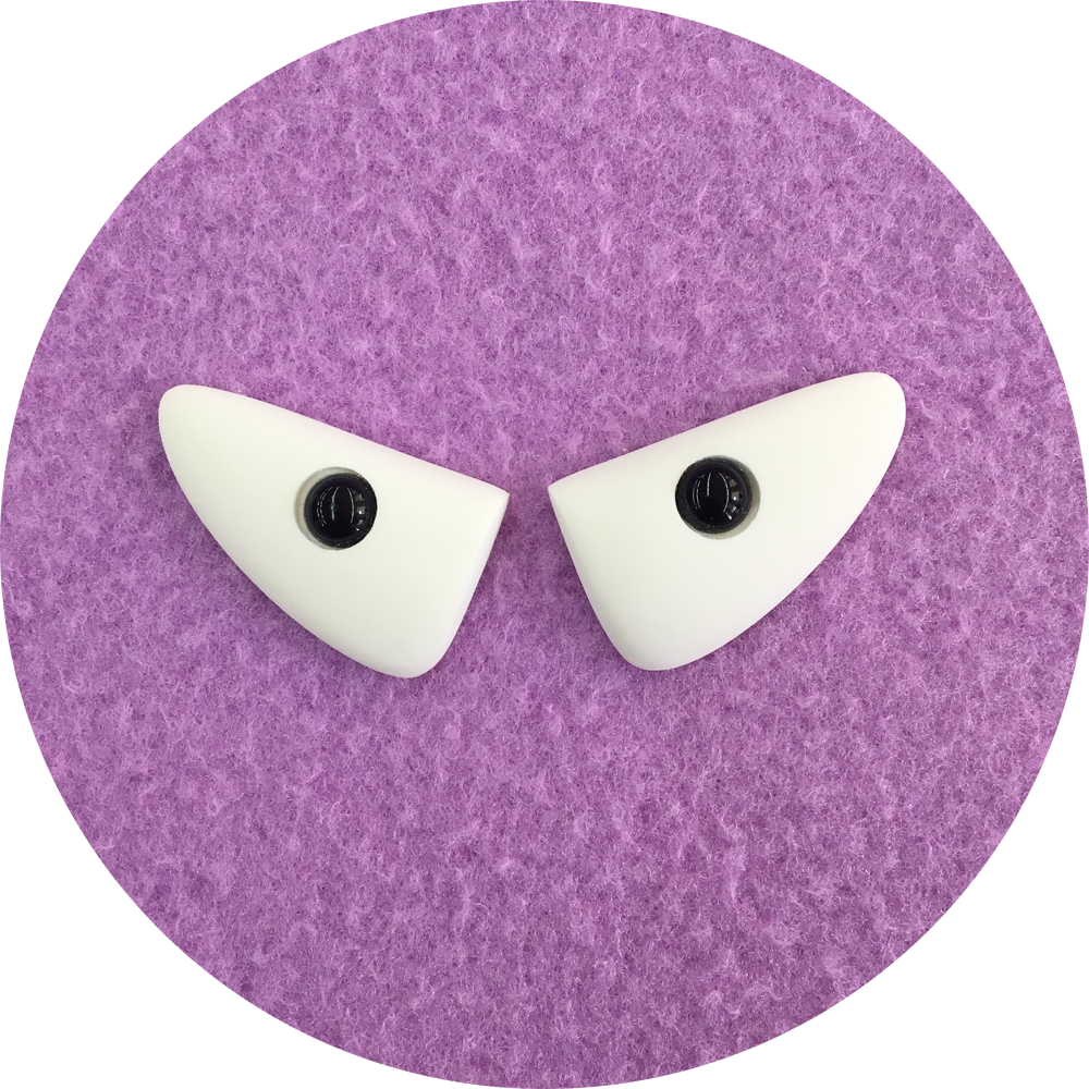 Download Triangle Polished Puppet Eyes With Pupil - Eye | Transparent ...