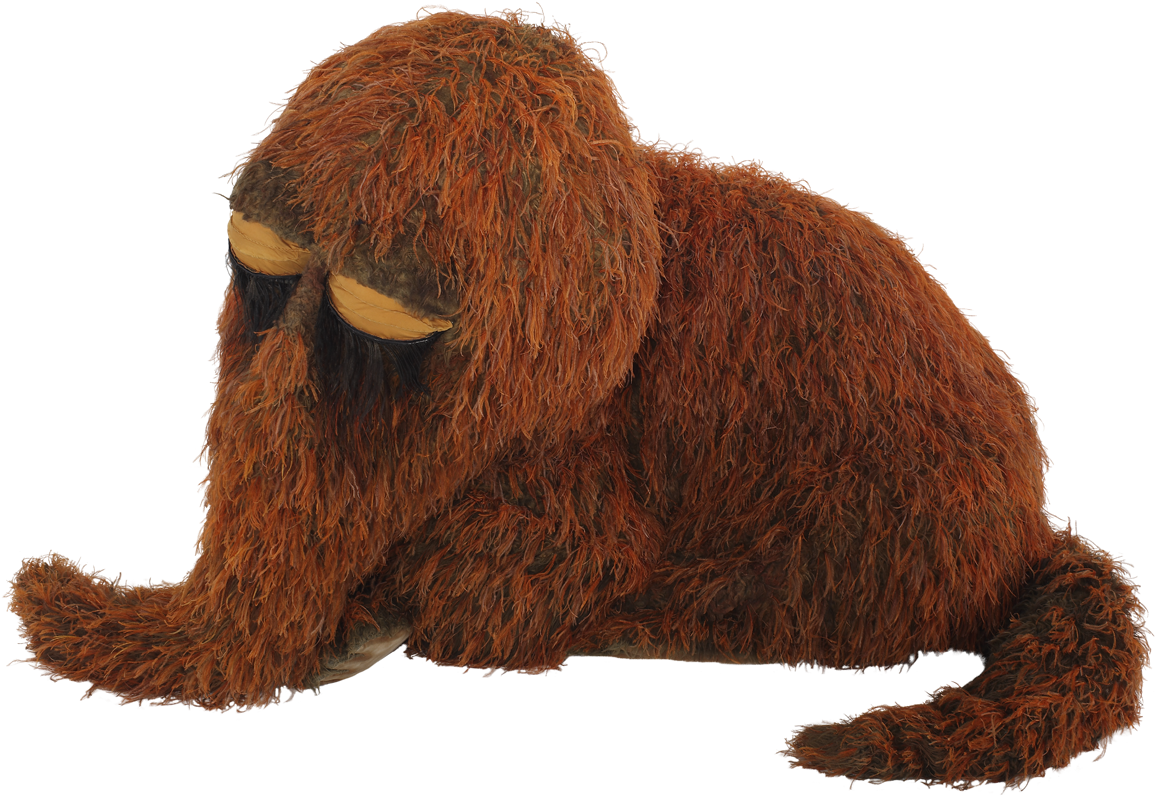 Snuffysleeping - Sesame Street Snuffy Sleep (1200x897), Png Download