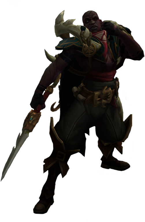 Pyke Render - League Of Legends Pyke Png (584x770), Png Download