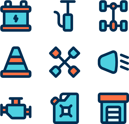 Download Car Parts - Icon | Transparent PNG Download | SeekPNG