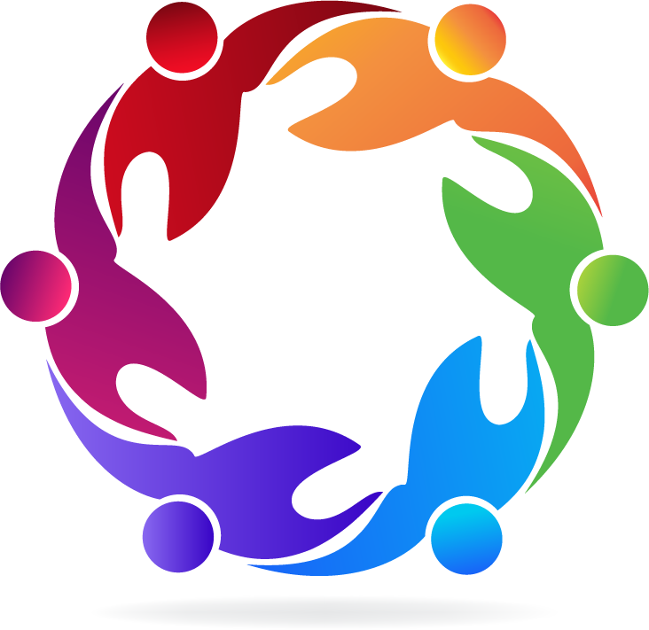 Logo People In Circle Png (732x711), Png Download