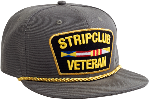 Strip Club Veteran Snapback - Strip Club Veteran Baseball Style ...