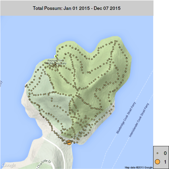 Total Stoat Catch - Map (640x640), Png Download