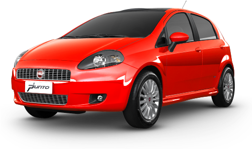 Fiat Punto (500x350), Png Download