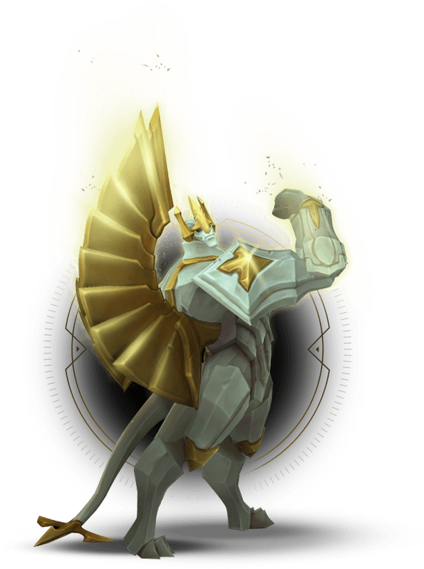 Galio Stats Lol - Galio Mid (614x824), Png Download