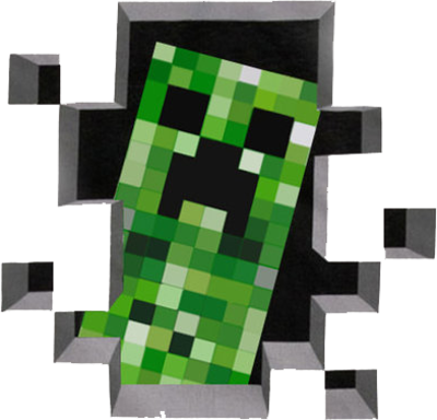 15 Minecraft Vector Art Images - Creeper Png Minecraft Creeper (400x384 ...