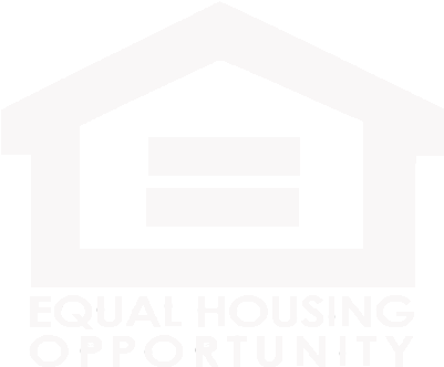 Equal Housing Logo-white - Fair Housing (400x343), Png Download