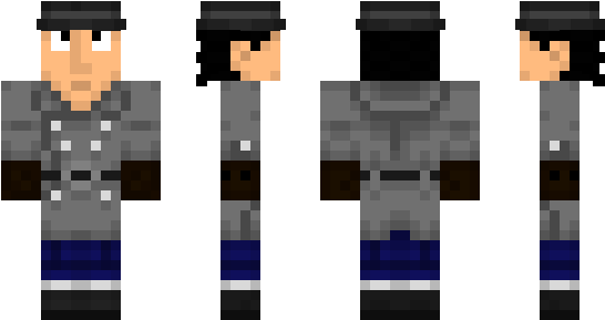 Minecraft Skin Inspectorgadget - Minecraft Zombie Side View (600x348 ...