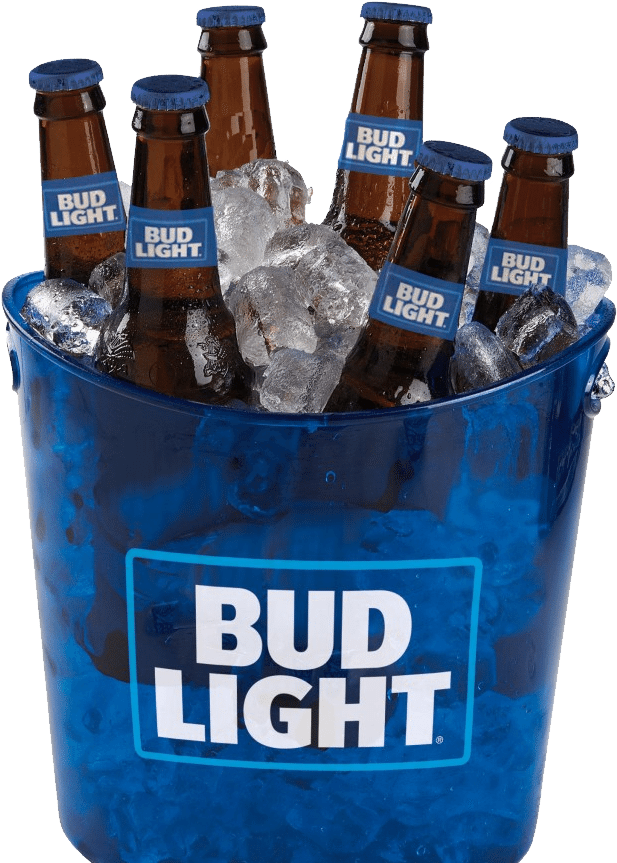 See Product Line - Bucket Bud Light (927x862), Png Download
