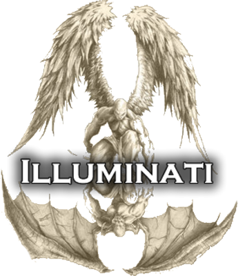 Illuminati Symbol Png Download - Angel Demon Reflection Tattoo (345x400 ...