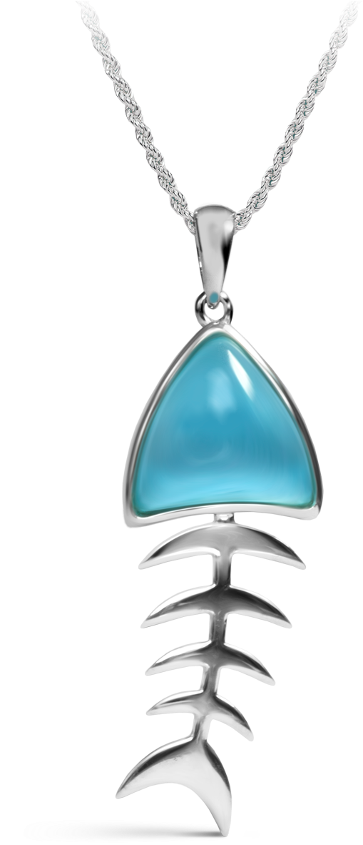 Bonefish Bermuda Necklace Gift - Rope Chain (1280x1182), Png Download