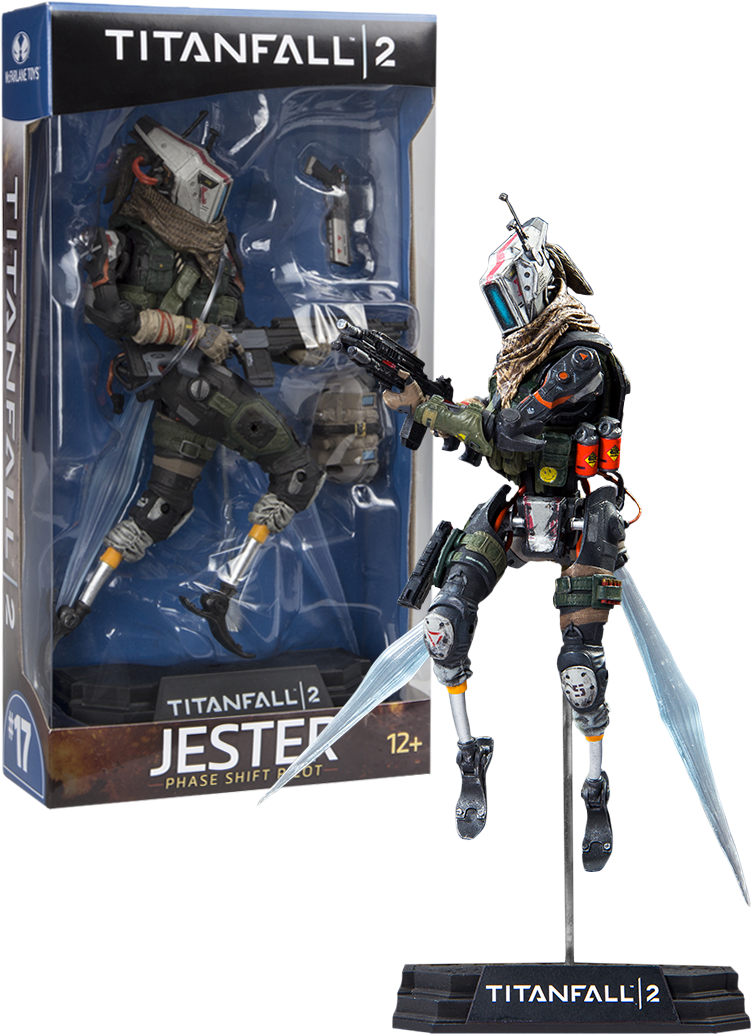Jester 7” Colour Tops Action Figure - Titanfall 2 Phase Shift (752x1035 ...