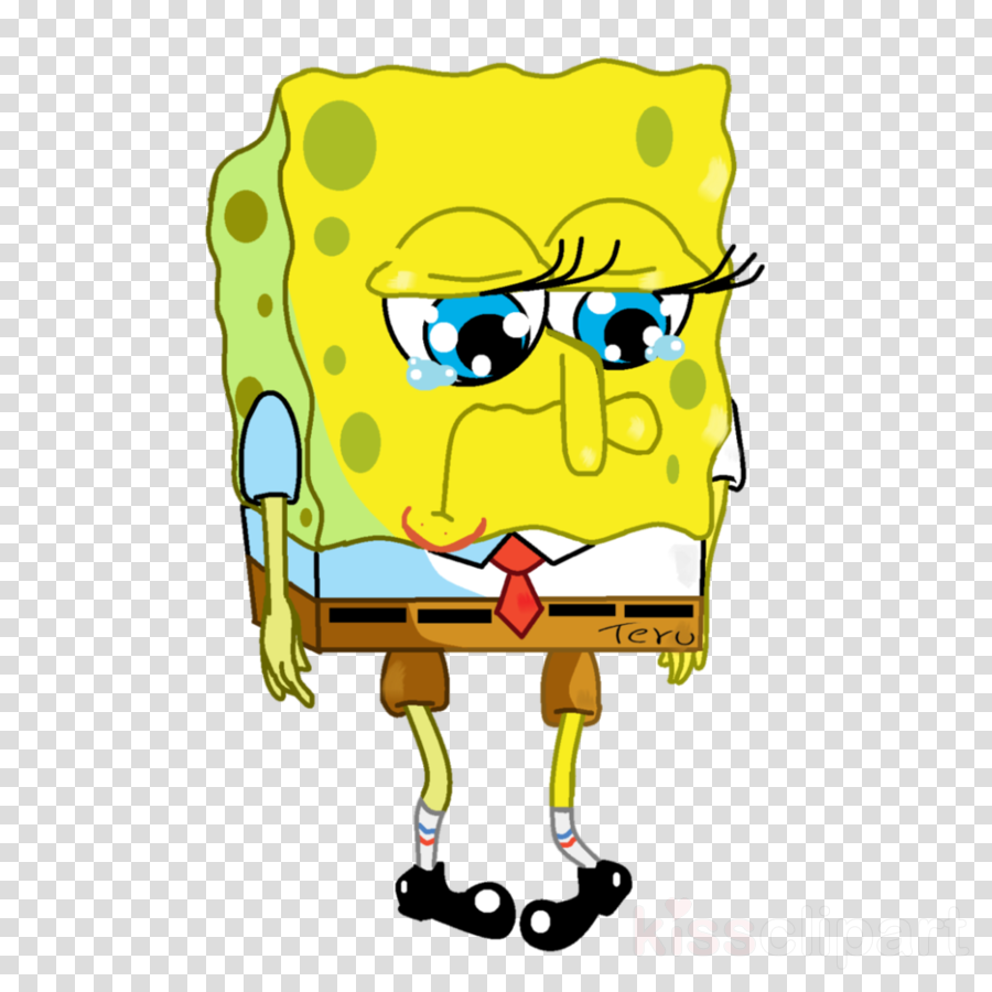 Sad Spongebob Png Clipart Patrick Star Squidward Tentacles - Spongebob ...