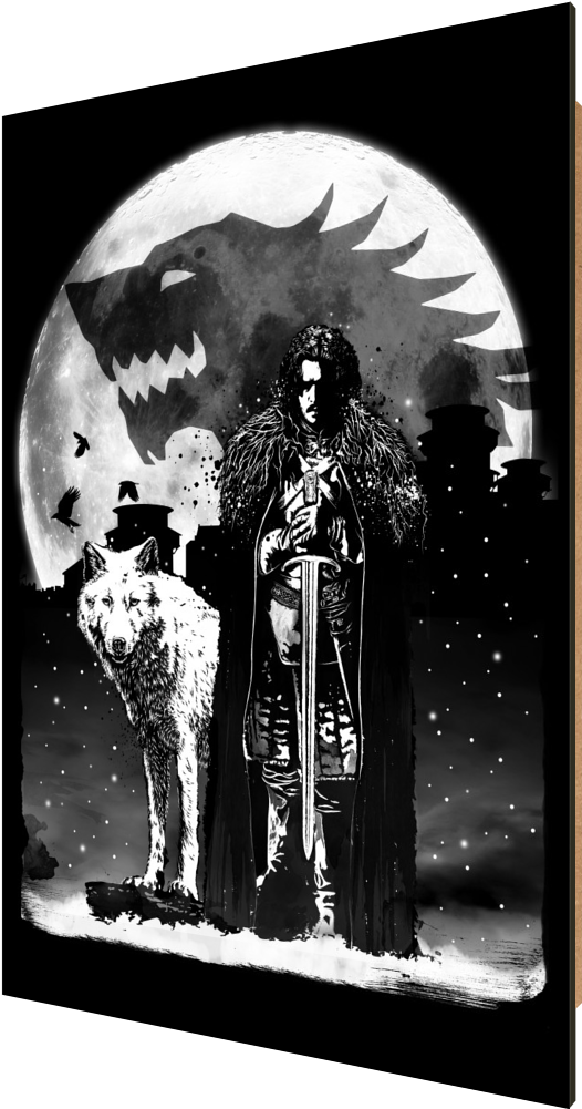 Download King In The North, Game Of Thrones, Stark, White Wolf ...