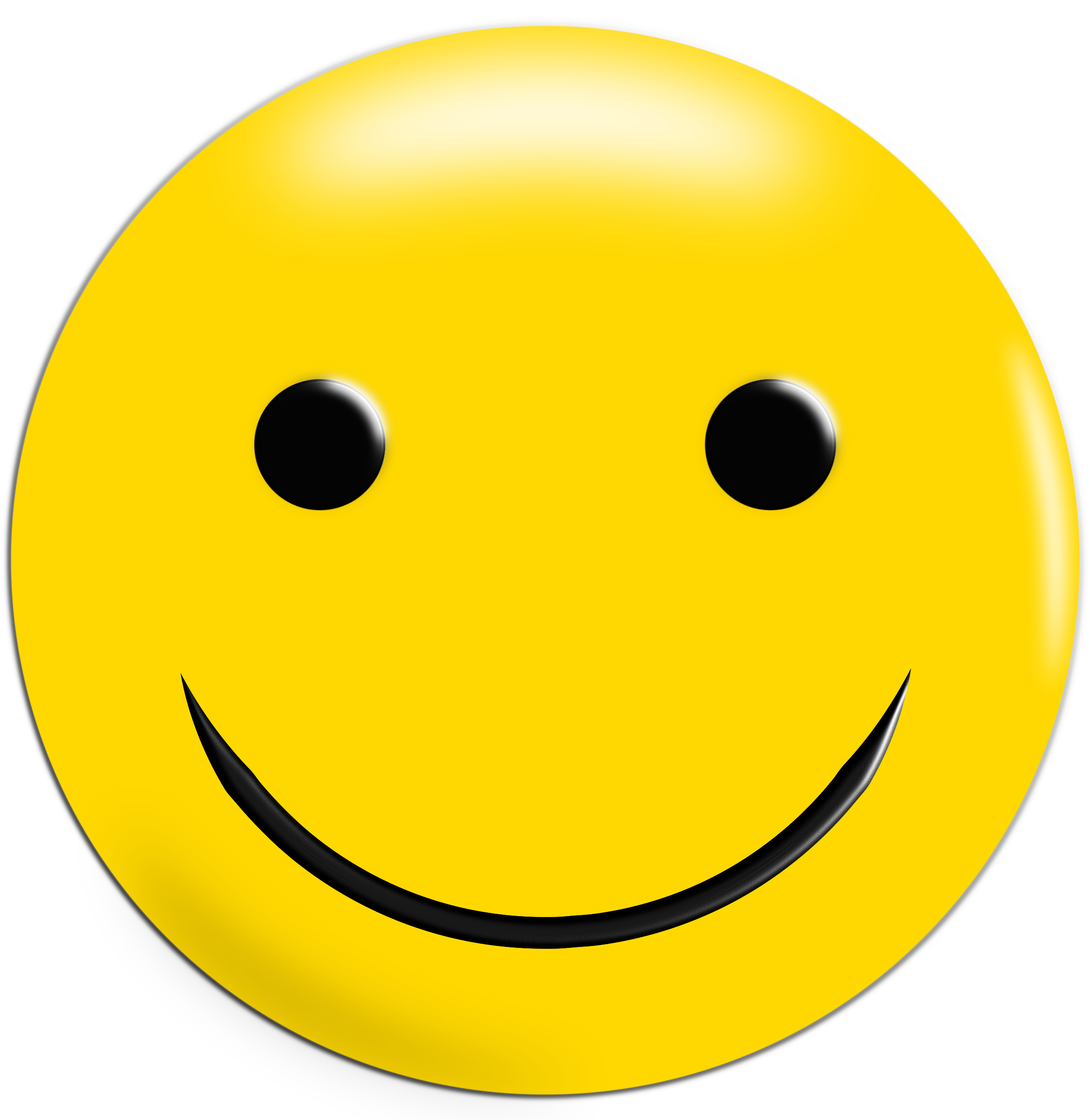 Download Yellow Smiley Face Png Freeuse Library - Clip Art Emoji Happy ...