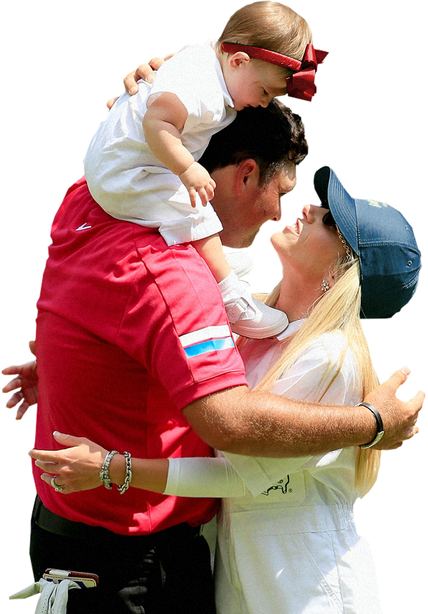 Patrick Reed And His Family - Patrick Reed Family Drama (610x875), Png ...