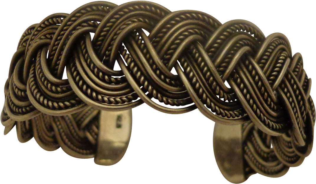 Download Braided Rope Png - Vintage Sterling Silver Celtic / Viking ...