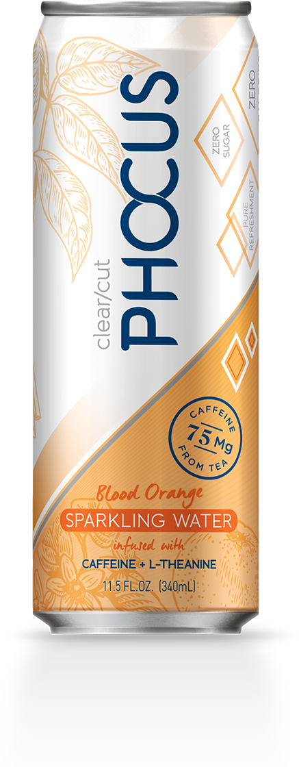 Blood Orange - Phocus Sparkling Water (437x1120), Png Download