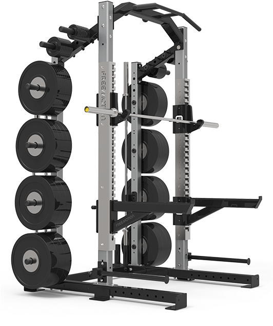 Pro Half Rack - Fitness Gear Pro Half Rack (531x660), Png Download