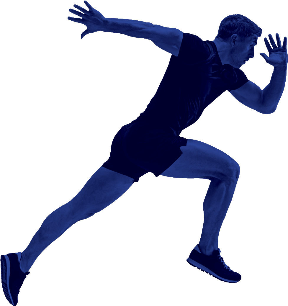 Running (3000x1251), Png Download