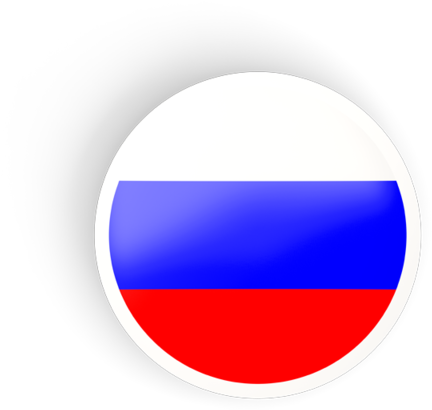 Download Illustration Of Flag Of Russia - Russia Flag Icon Png Round ...