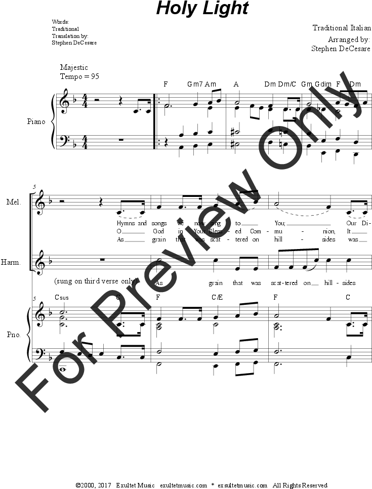 Unknown / Stephen Decesare - Song (816x1056), Png Download