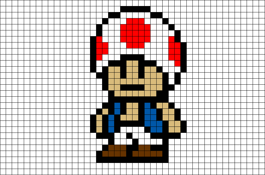 Download Free 8 Bit Mario Pixel Art - Mario Bros Pixel Art ...