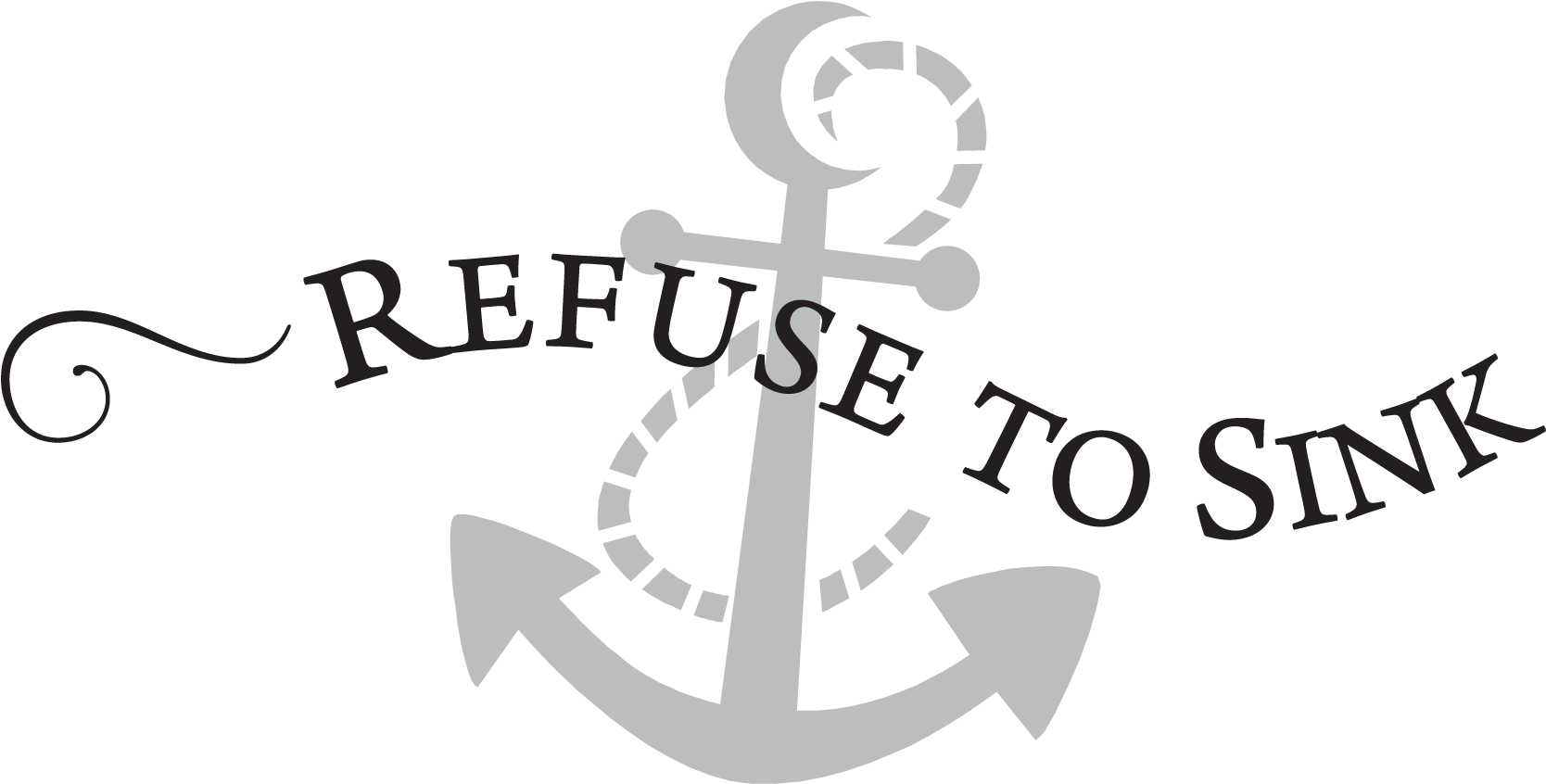 Png Royalty Free Library Transparent Anchor Refuse - Calligraphy ...