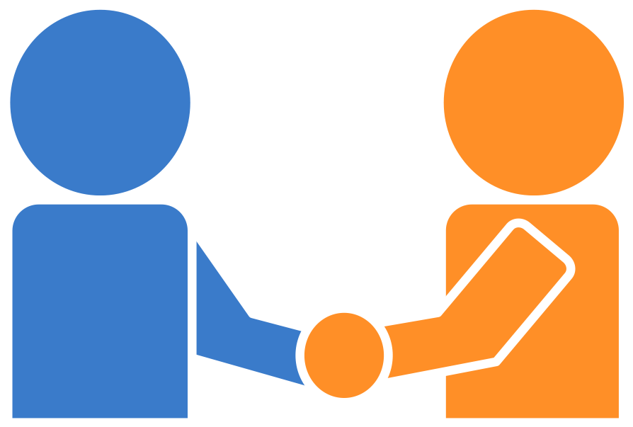 Customers Vector Art Icon - One On One Meeting Clipart (924x644), Png ...