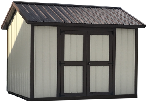 Metal Cabin Style Buildings - Building (600x450), Png Download