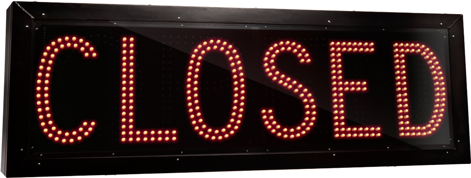 Download Open/closed Led Lane Control Sign - Road | Transparent PNG ...
