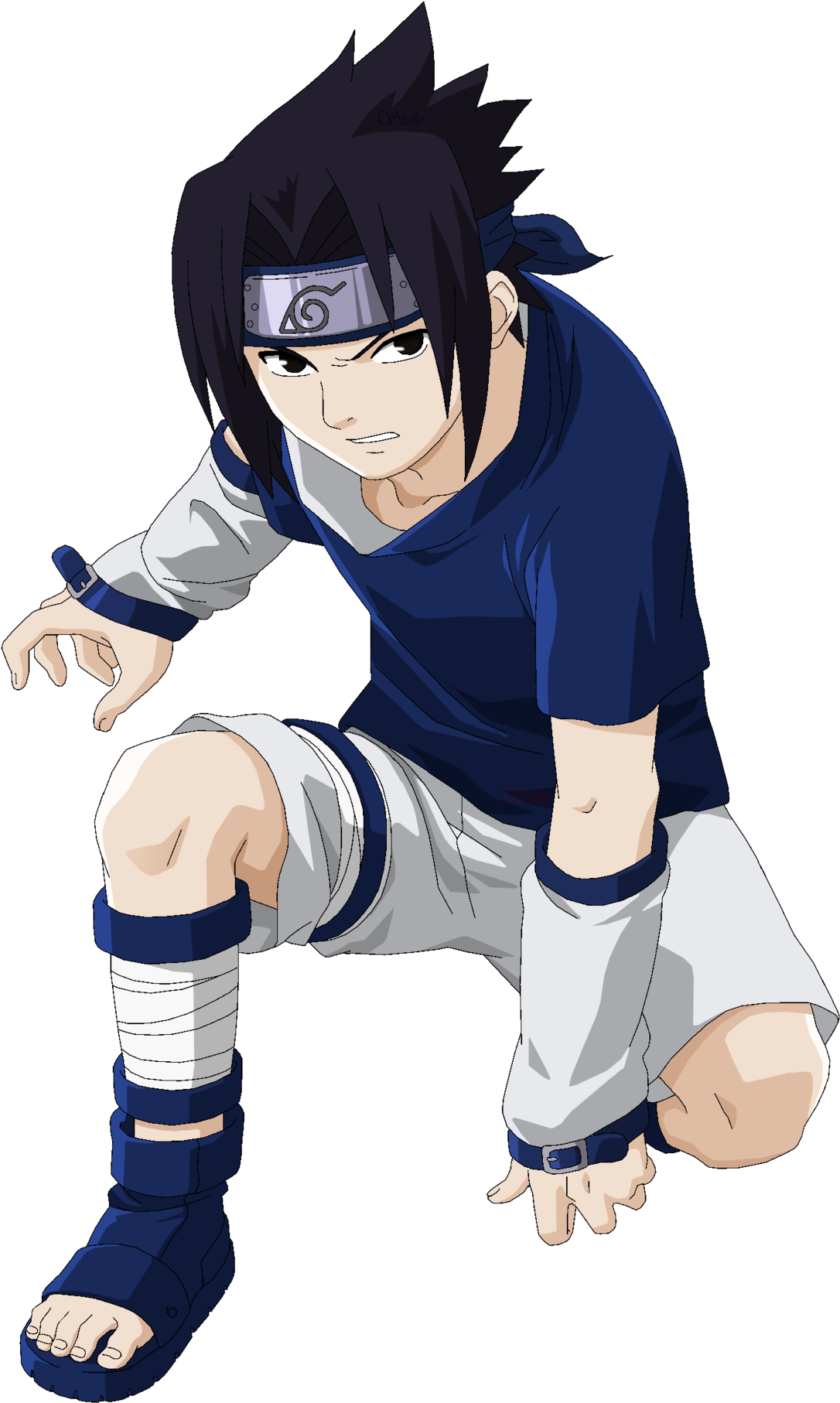 Download Sasuke Transparent Pts - Sasuke Uchiha Render Genin ...