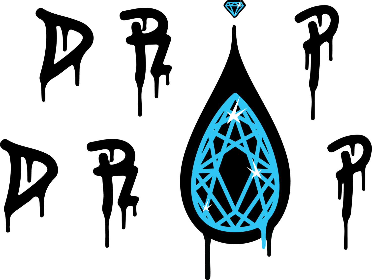 Drip Drop Png Graphic Library Library - Drip Drip (1500x1130), Png Download