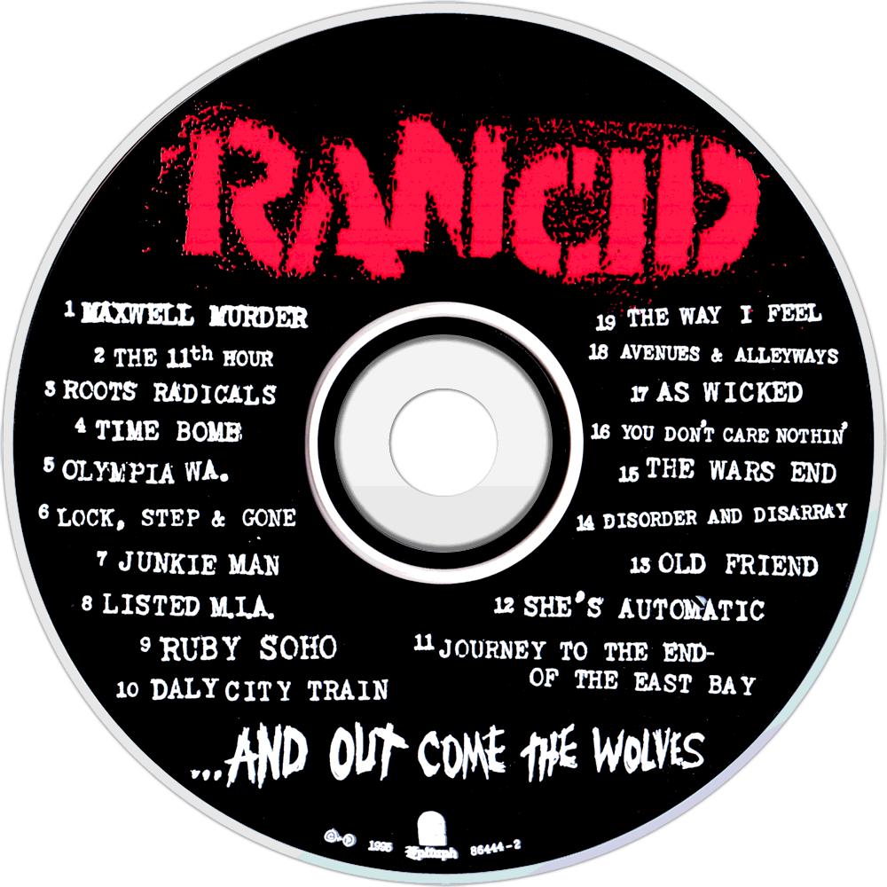 Rancid And Out Come The Wolves Cd Disc Image - Rancid Life Won T Wait ...