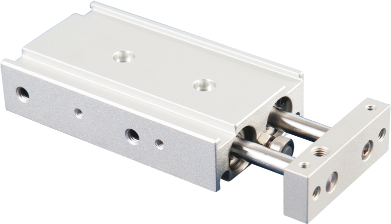 Dual Piston Cylinders Double Acting (800x560), Png Download