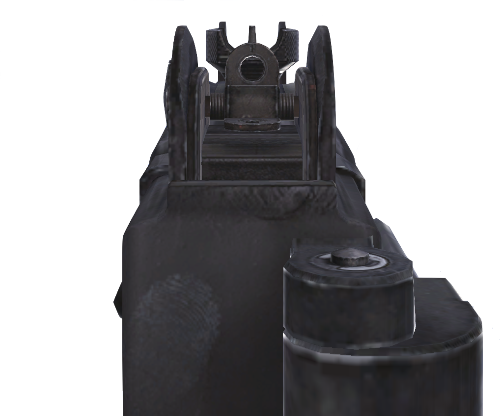 Download Mini-uzi Iron Sight Cod4 - Mini Uzi Iron Sights | Transparent ...