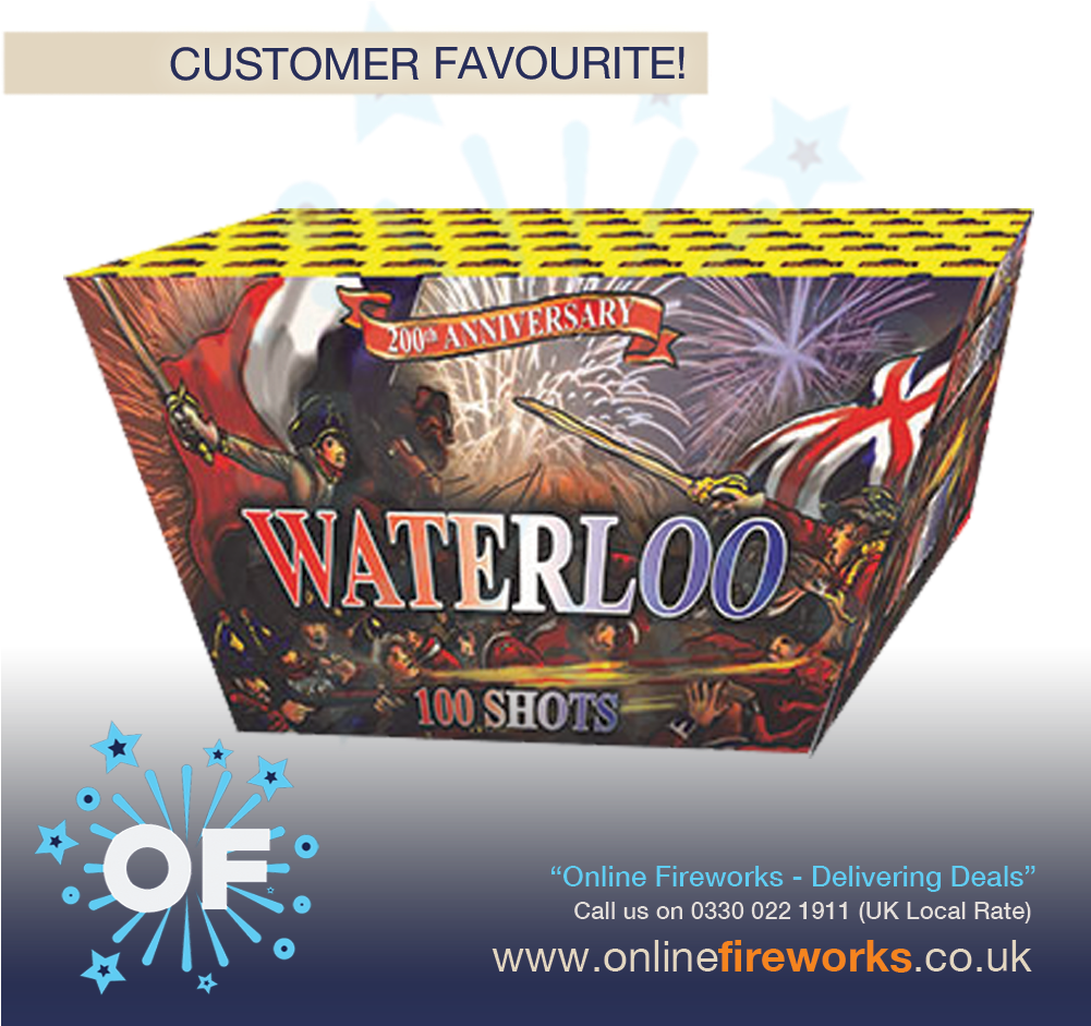 Waterloo By Benwell Fireworks From Online Fireworks - Standard Rockets ...