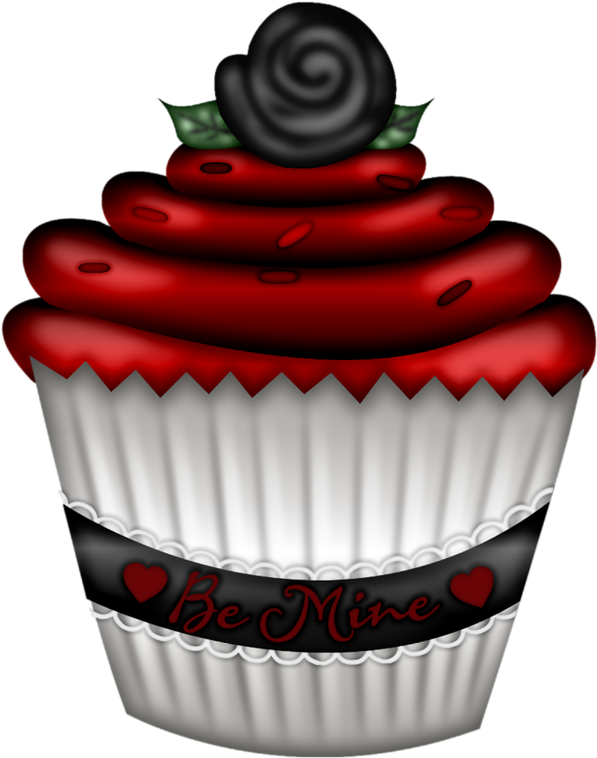 0 7d392 E2fb490d Orig - Red Cupcakes Clip Art (765x800), Png Download