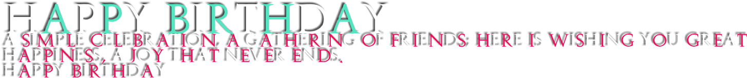 Happy Birthday Png - Graphic Design (1600x1000), Png Download